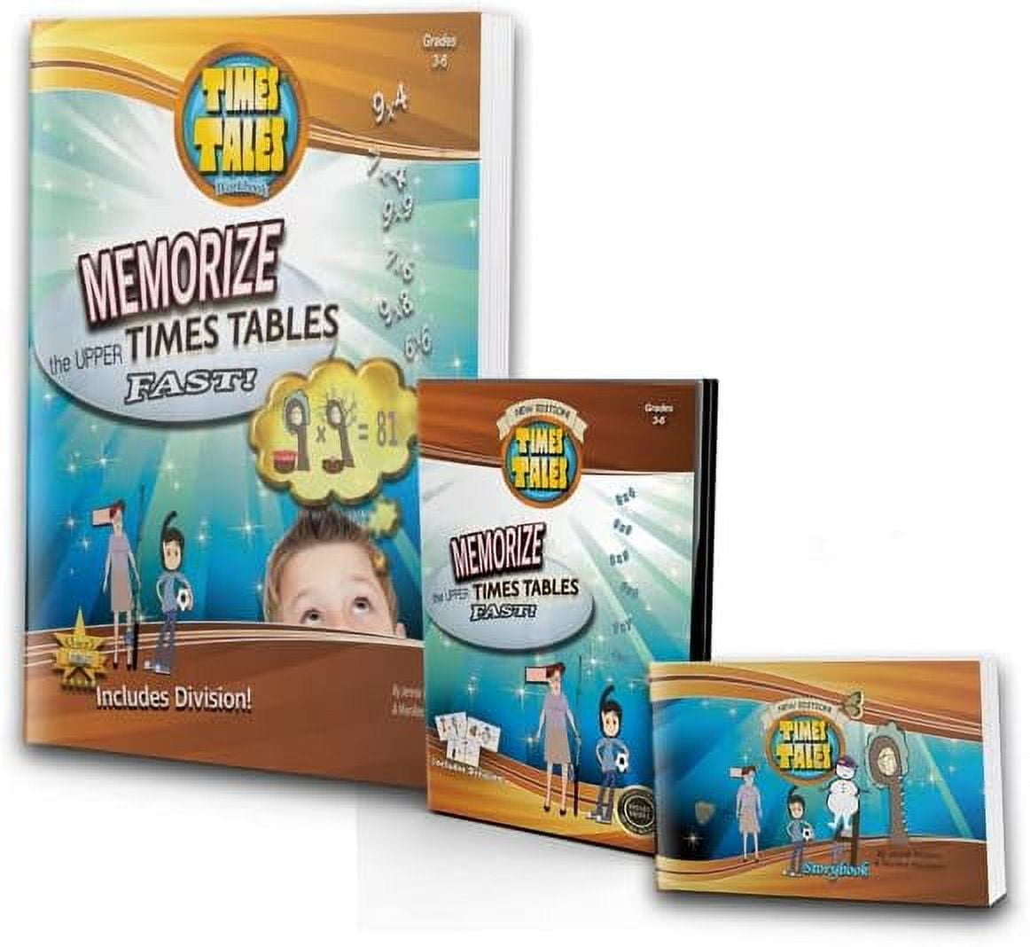 Times Tales Deluxe w/DVD - Memorize The Times Tables/Multiplication ...