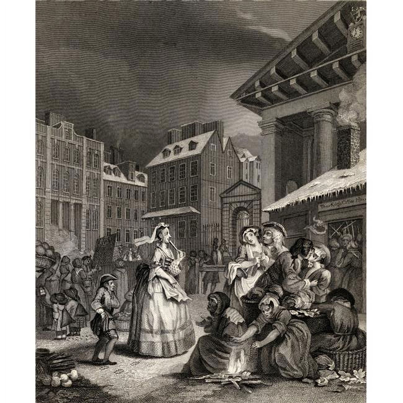 Times of the Day Morning From the Original Picture by Hogarth From the ...