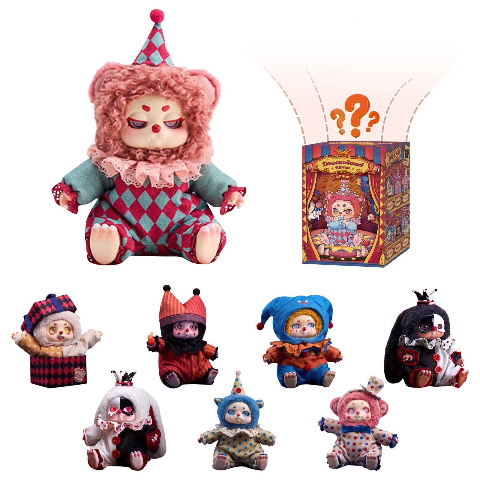 Timeshare Cino Dreamland Circus Series Blind Box Confirmed Figure - 6. ...