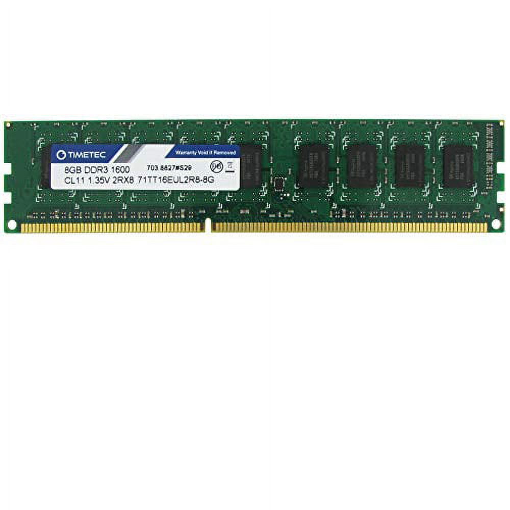 Timetec Hynix IC 8GB DDR3L 1600MHz PC3-12800 Unbuffered ECC 1.35V CL11 ...
