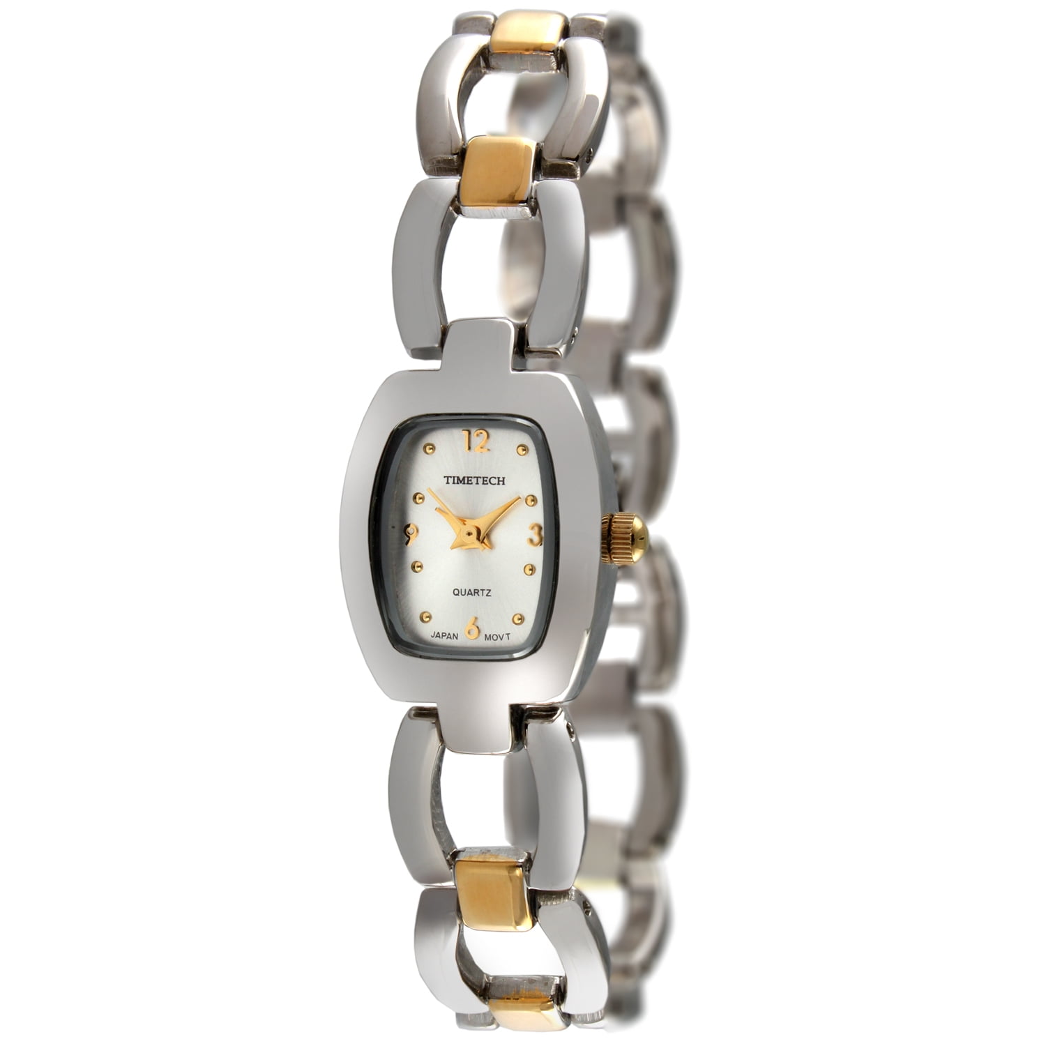 Timetech 2690L Womens Square Dial Link Bracelet Watch - Walmart.com