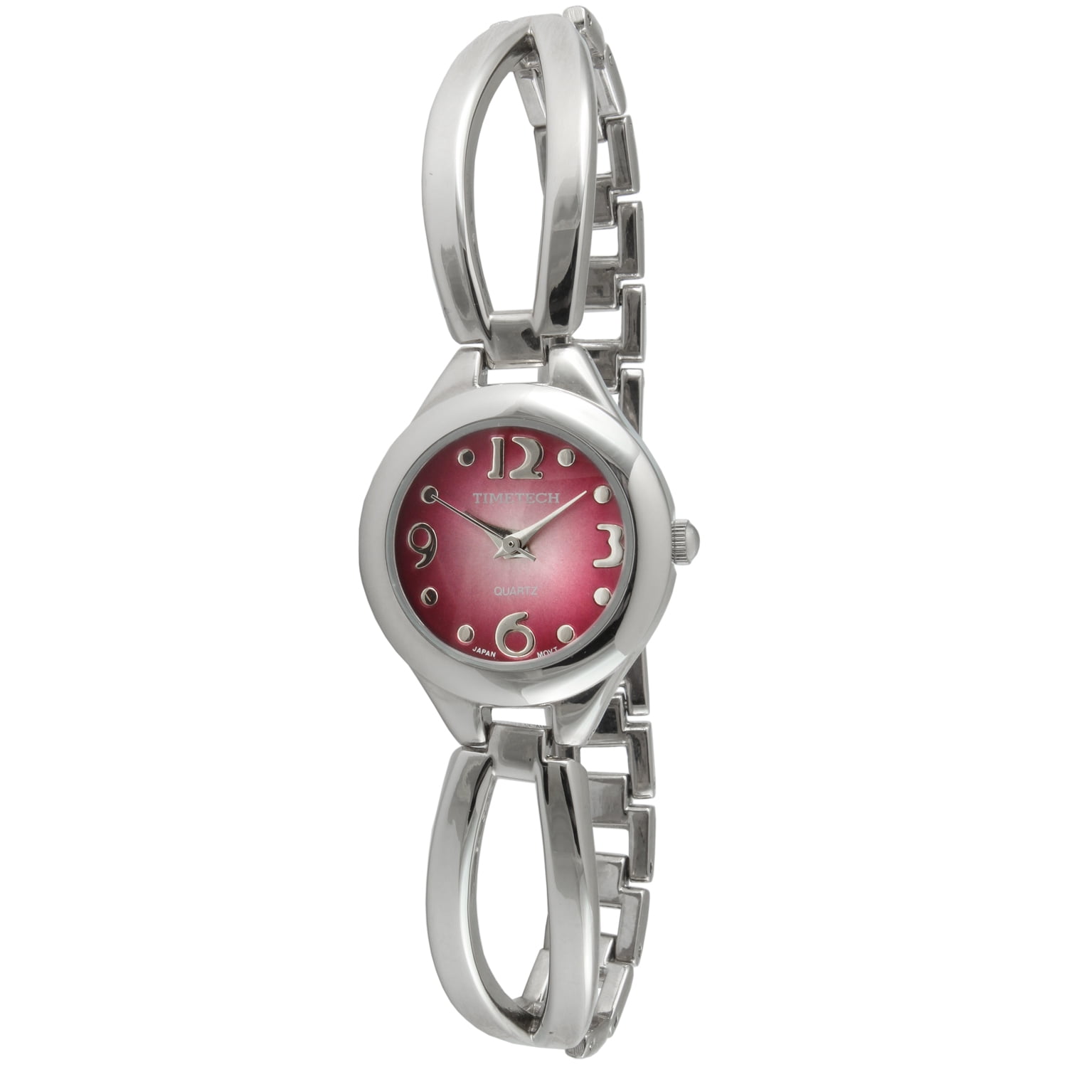 Timetech Womens 2688L Rose Dial Metal Bracelet Watch - Walmart.com