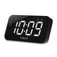 Timex Alarm Clock with USB Charger (5W) and Large Display, Digital ...