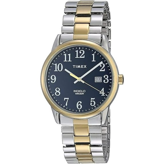Timex Easy Reader Two-Tone Mens Watch - Walmart.com