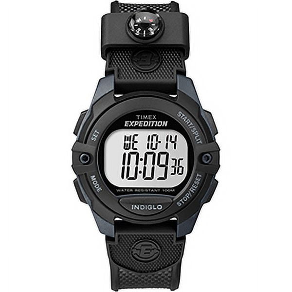 Timex Expedition® Chrono/Alarm/Timer Watch - Black - Walmart.com