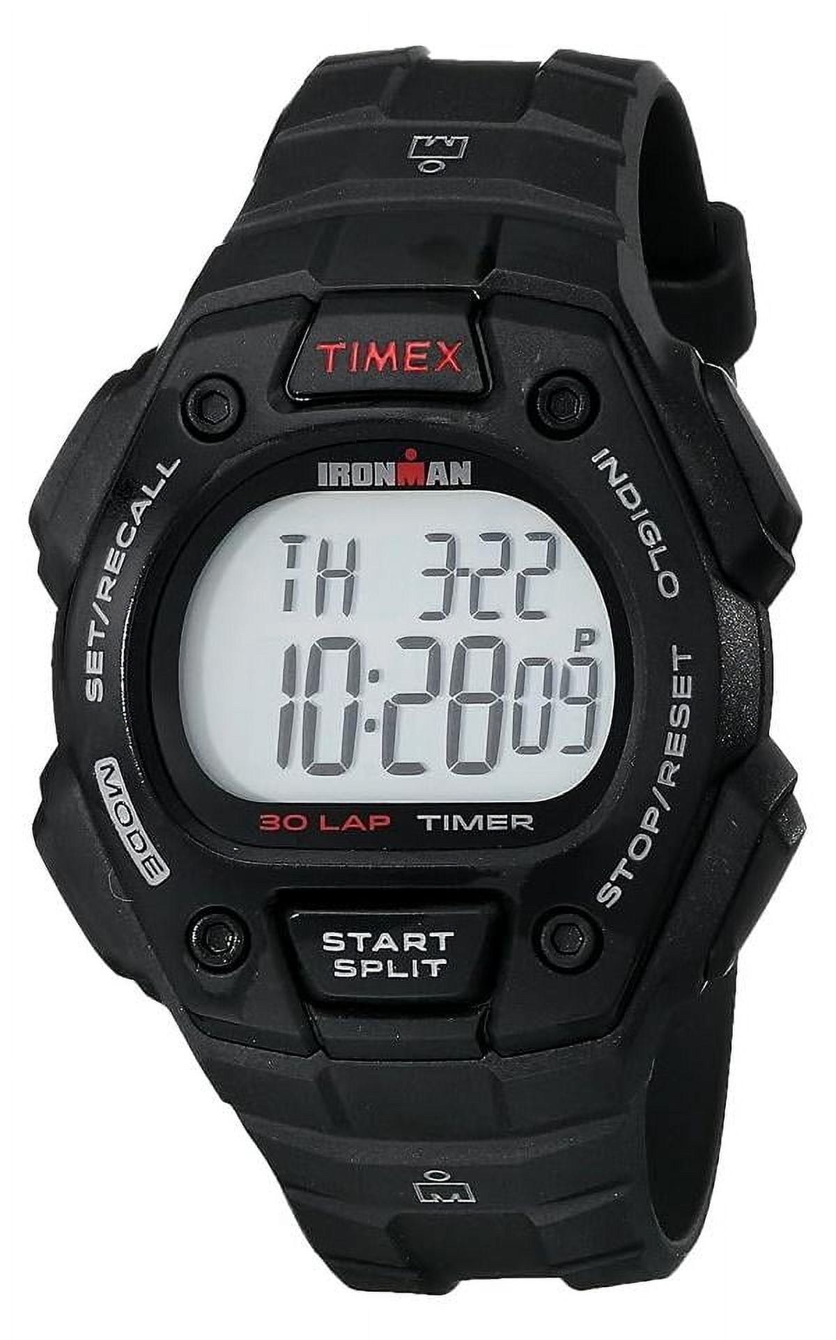 Timex Fullsize Ironman Classic 30 Digital Watch T5K822 - Walmart.com