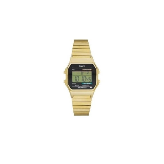 Timex Gold Coloured Digital Indiglo Watch - Walmart.com