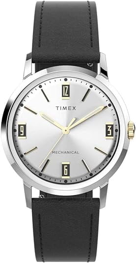 Timex Marlin 34mm Hand Wind 1969 Reissue Silver - Walmart.com