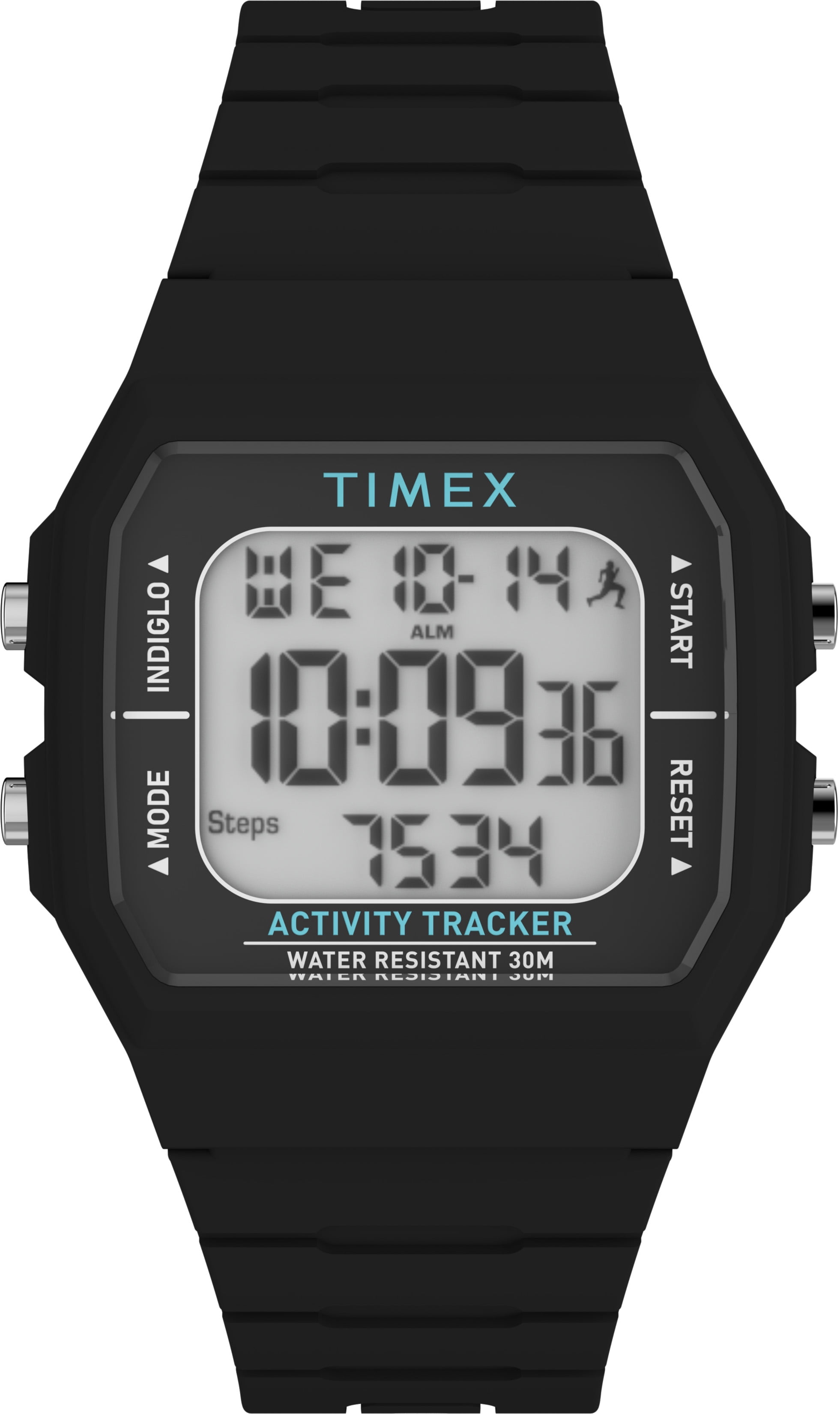 Timex Men's Ironman Step & Activity Tracker Black - Walmart.com