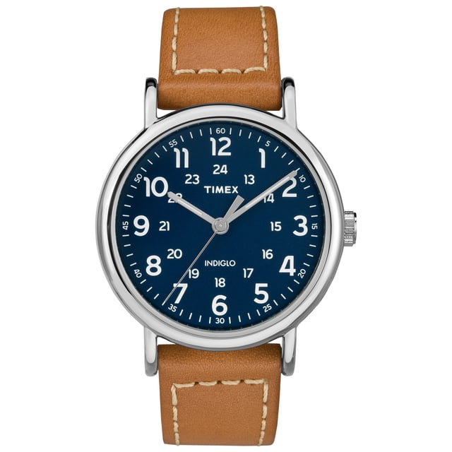 Free Shipping! Timex Men's Weekender Tan/Blue 40mm Casual Watch ...