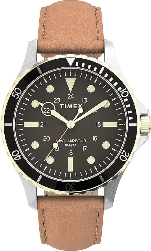 Timex Mens Navi XL 41mm Analog Quartz Stainless Steel 20 Casual Watch ...
