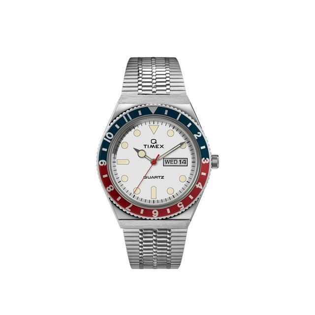 Timex Q Reissue 38mm Stainless Steel Bracelet Watch - Walmart.com