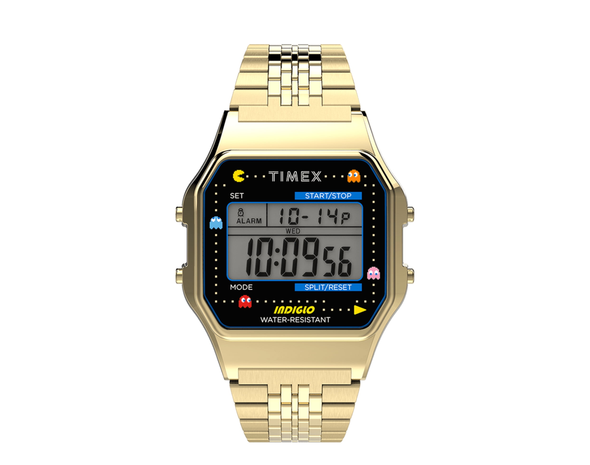 Timex T80 x PAC-MAN 34mm Stainless Steel Bracelet Watch - Walmart.com