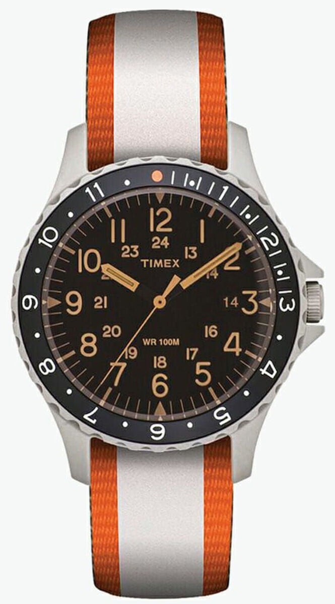 Timex TW2R75900 Men's Analog Round Watch Nylon Strap - Walmart.com