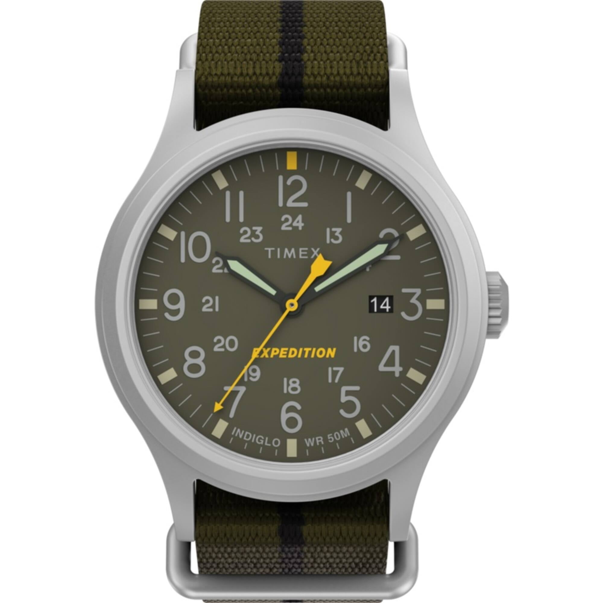Timex TW2V07700 Men's Expedition North Sierra Green Strap Watch ...