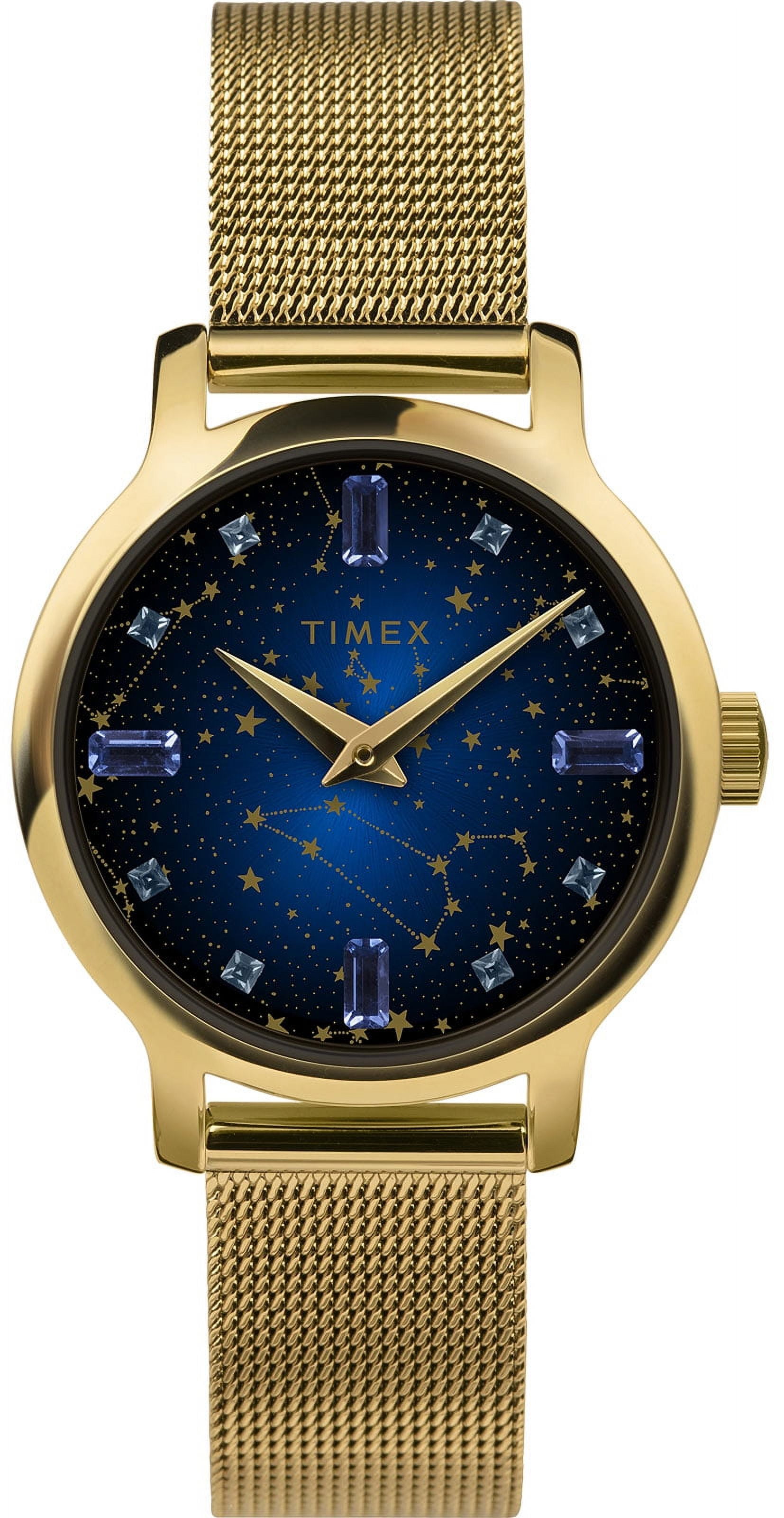 Timex TW2V51900 Transcend Celestial Women's Analog Watch Gold-Tone ...