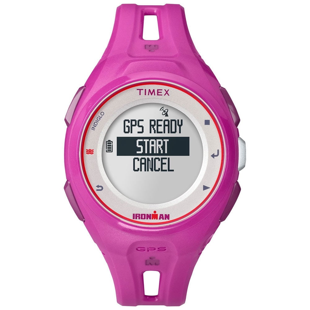 Timex TW5K87400F5 Unisex Ironman Run x20 GPS Grey Digital Dial Magenta ...