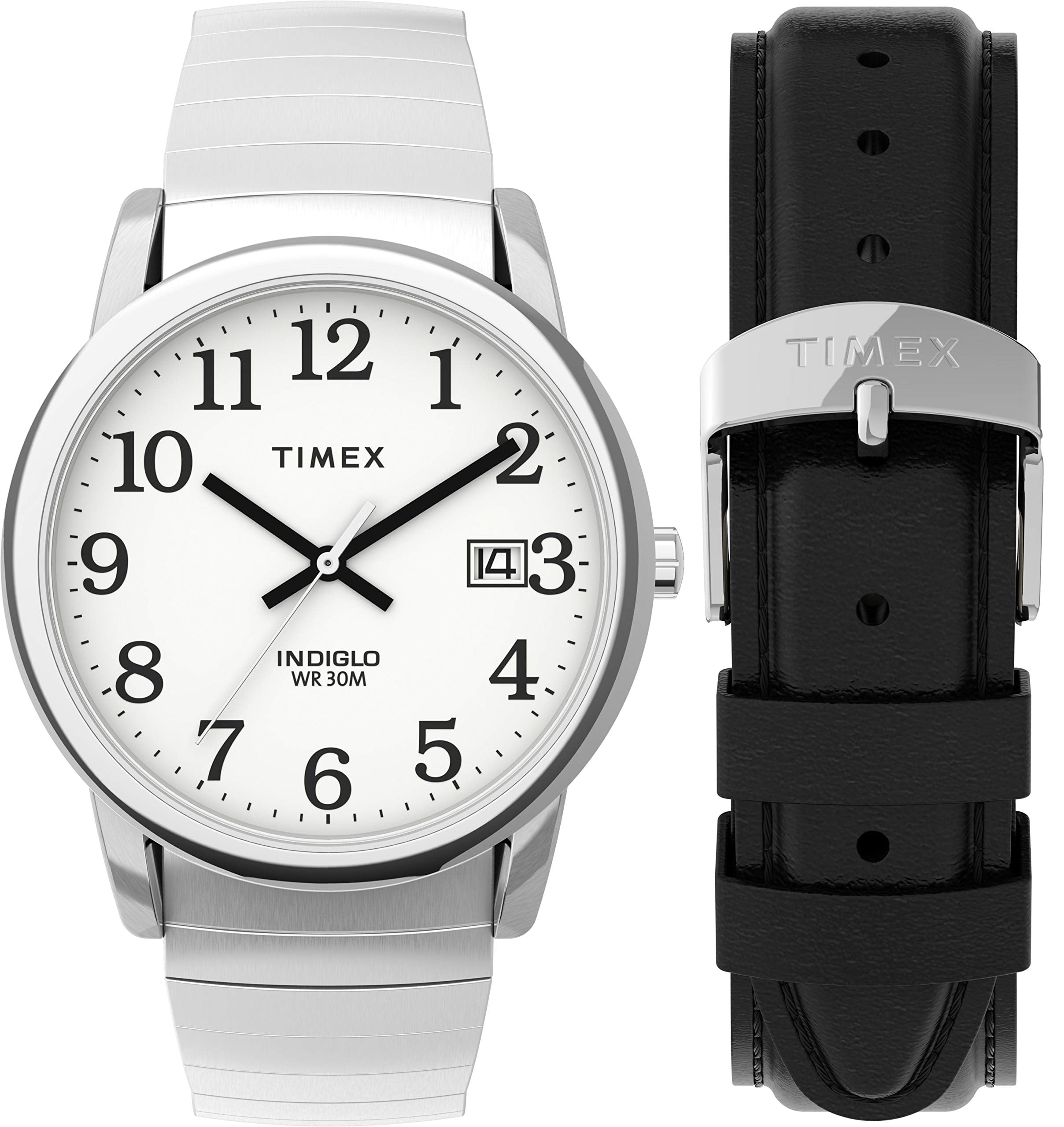 Timex TWG025400 Men's Easy Reader Classic Quartz Watch - Walmart.com
