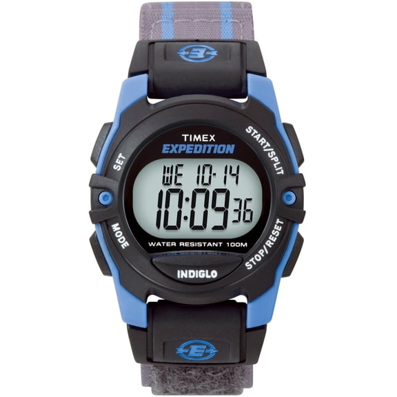 Timex Unisex Expedition Digital CAT Black/Silver 33mm Outdoor Watch ...