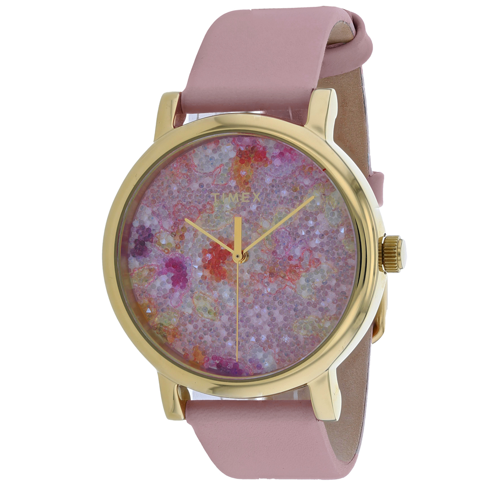 Timex Women's Crystal Bloom Multi color Dial Watch - TW2R66300 ...