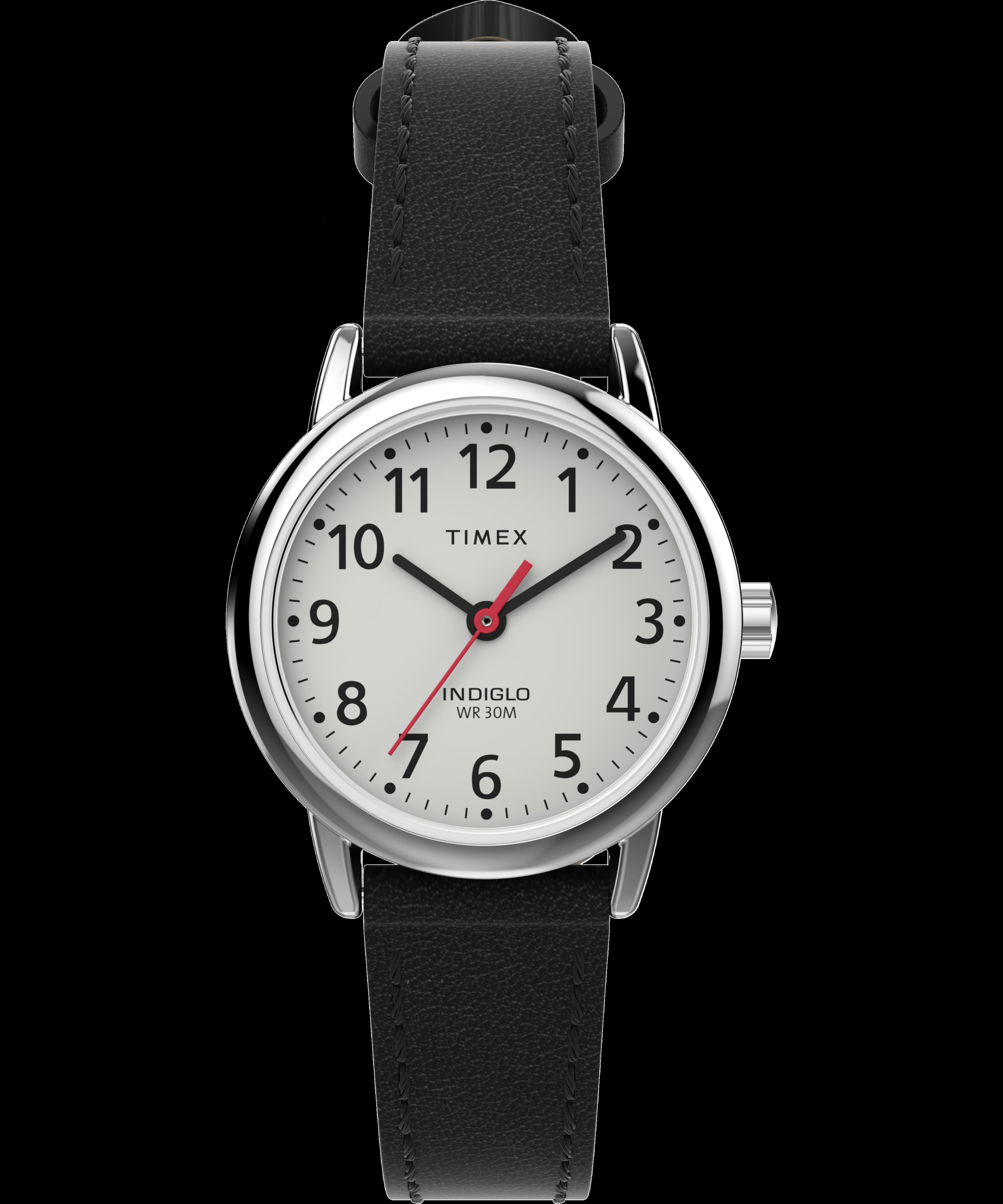 Timex Womens Easy Reader Black Strap - Walmart.com