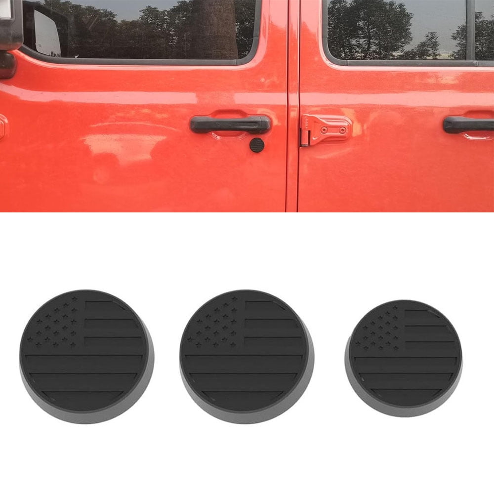 Timilge 3Pcs Keyhole Covers Magnetic Door Lock Cover Replacement for ...
