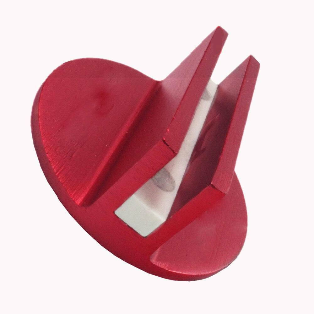 Timilge Universal Slotted Magnetic Jack Pad Clamp Weld Frame Rail Red ...