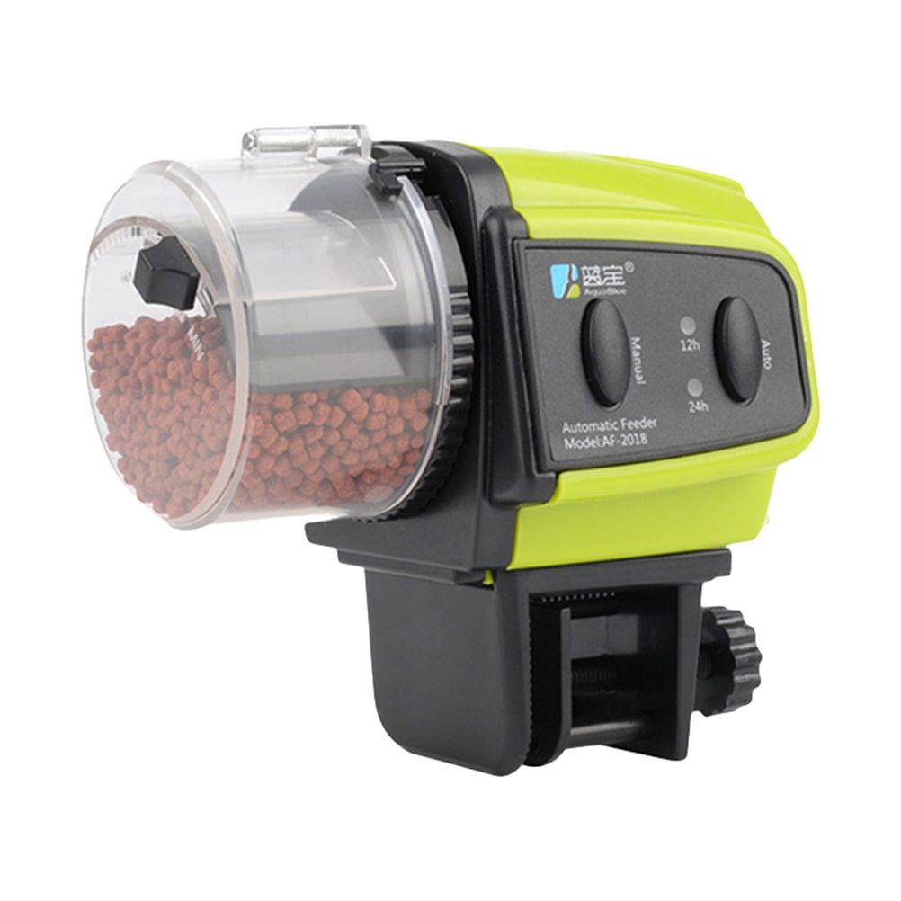 Timing Automatic Auto Aquarium Fish Feeding Tank Bowl Food Feeder Timer ...