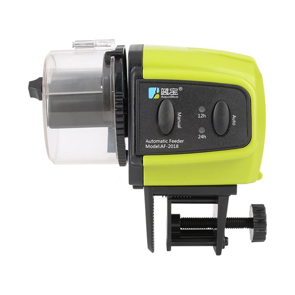 Timing Automatic Auto Aquarium Fish Feeding Tank Bowl Food Feeder Timer ...