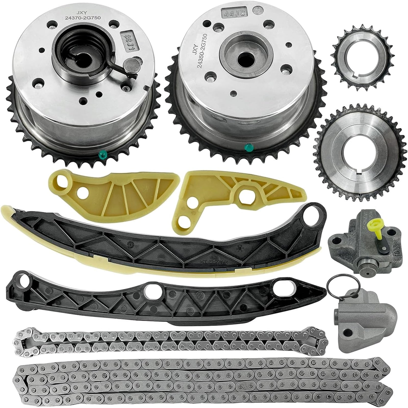 Timing Chain Kit Camshaft VVT Gear Set For Kia Sorento Optima Sportage ...