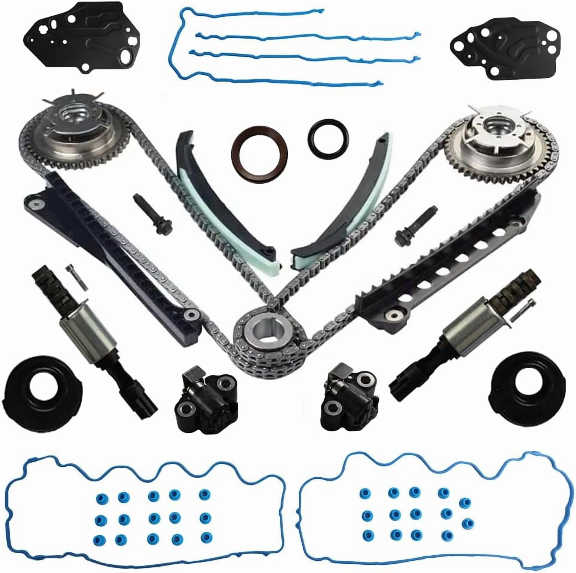 Timing Chain Kit W/Cam Phasers And VVT For Ford F150 F350 Super Duty ...