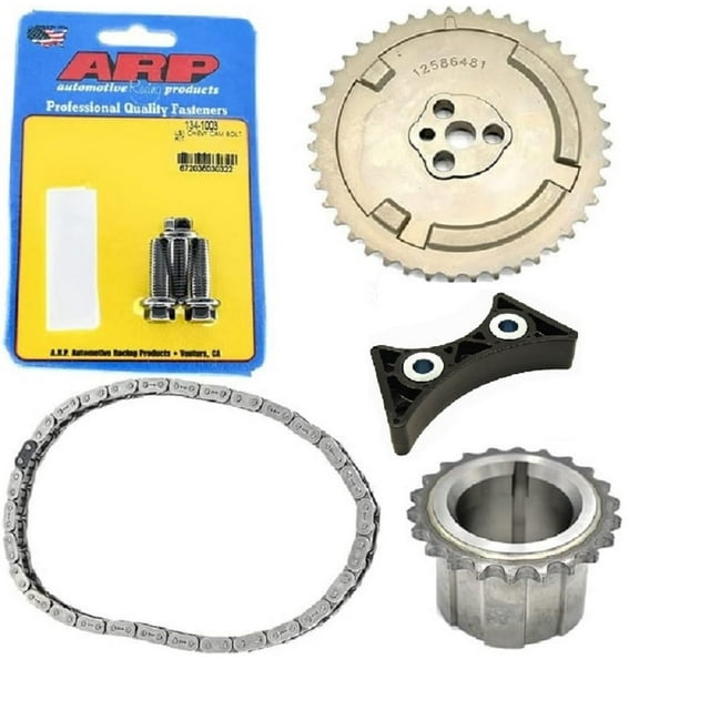 Timing Chain Set with Cam Sprocket, ARP Cam Bolts, Crank Gear, Timing ...