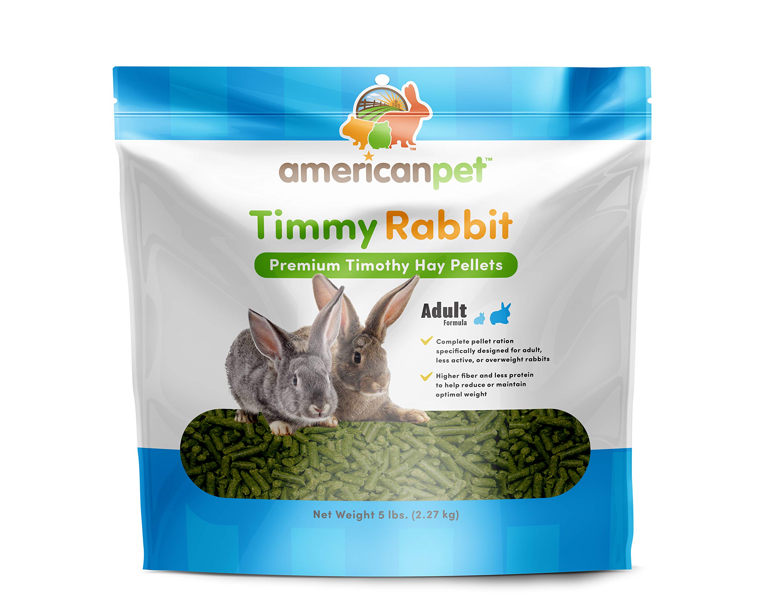 Timmy Rabbit Pellet, 5-Pound, Blue HYZ01 - Walmart.com