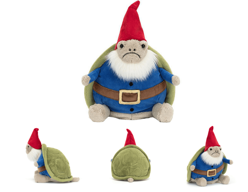 Timmy Turtle Garden Gnome 10.63" Plush - Cherished Friend for Nature ...