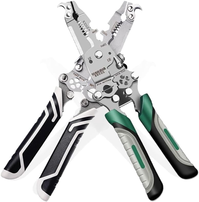 Timnamy Wire Stripper, 2025 Upgraded Multifunctional Folding Wire ...