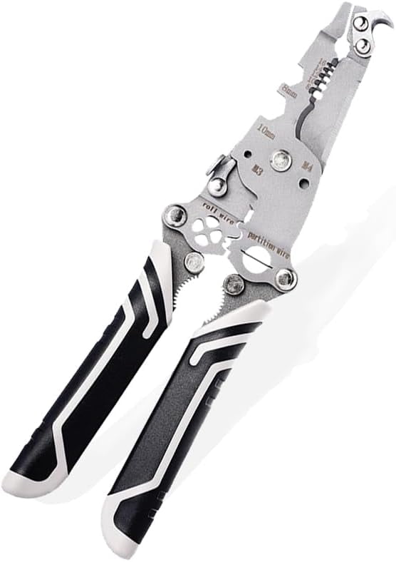 Timnamy Wire Stripper, 2025 Upgraded Multifunctional Folding Wire ...