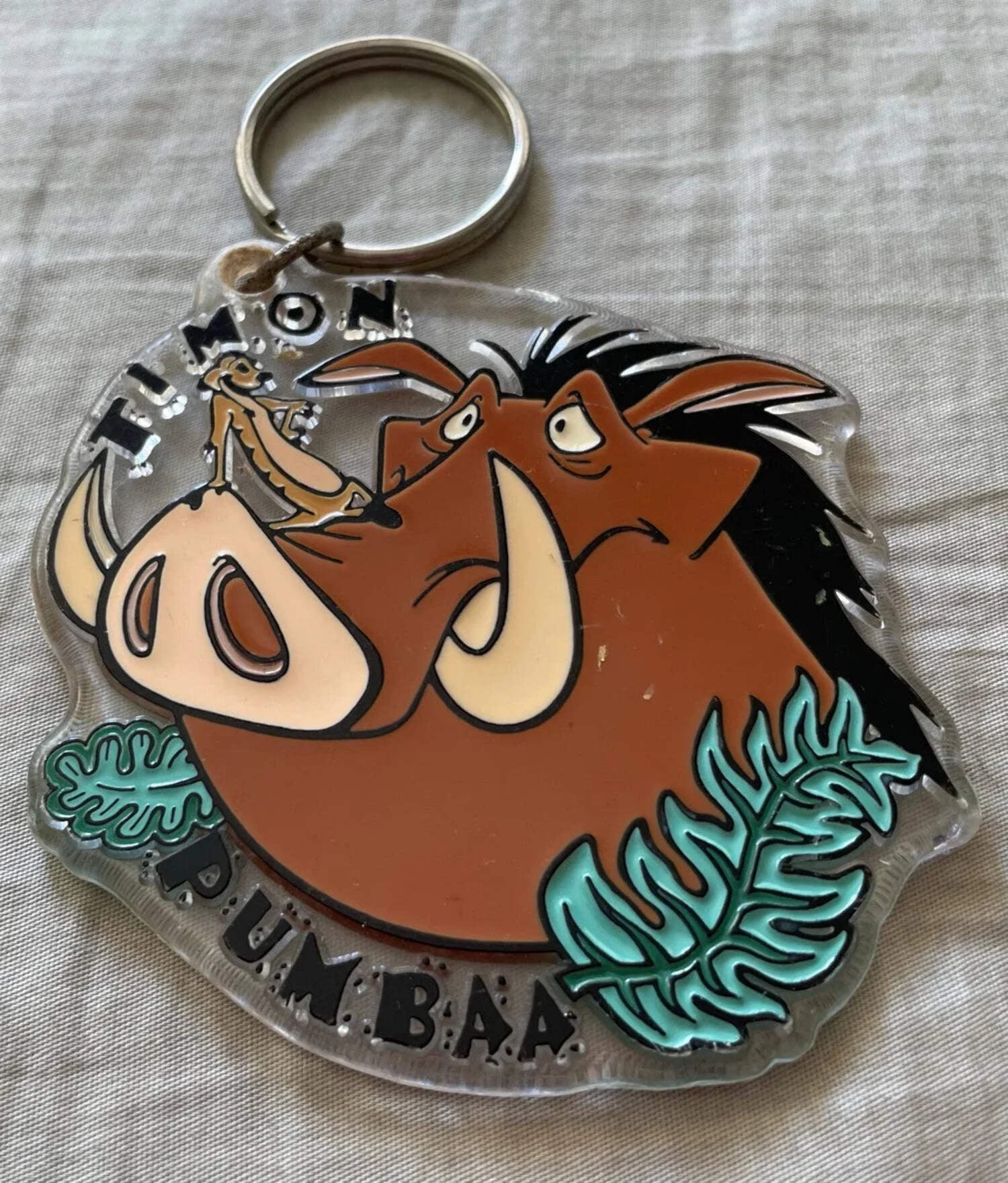Timon and Pumbaa (The Lion King) Disney keychain - Walmart.com