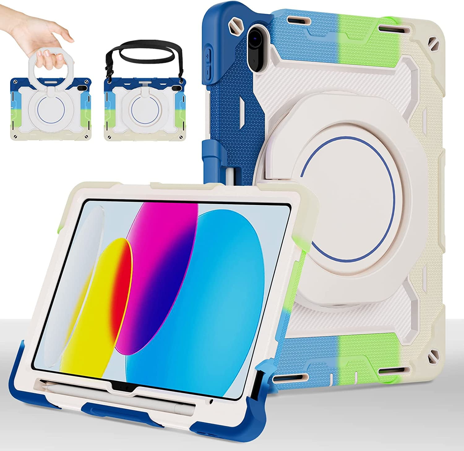 Timoom for 2022 iPad 10th Generation Case 10.9 inch for Kids with ...