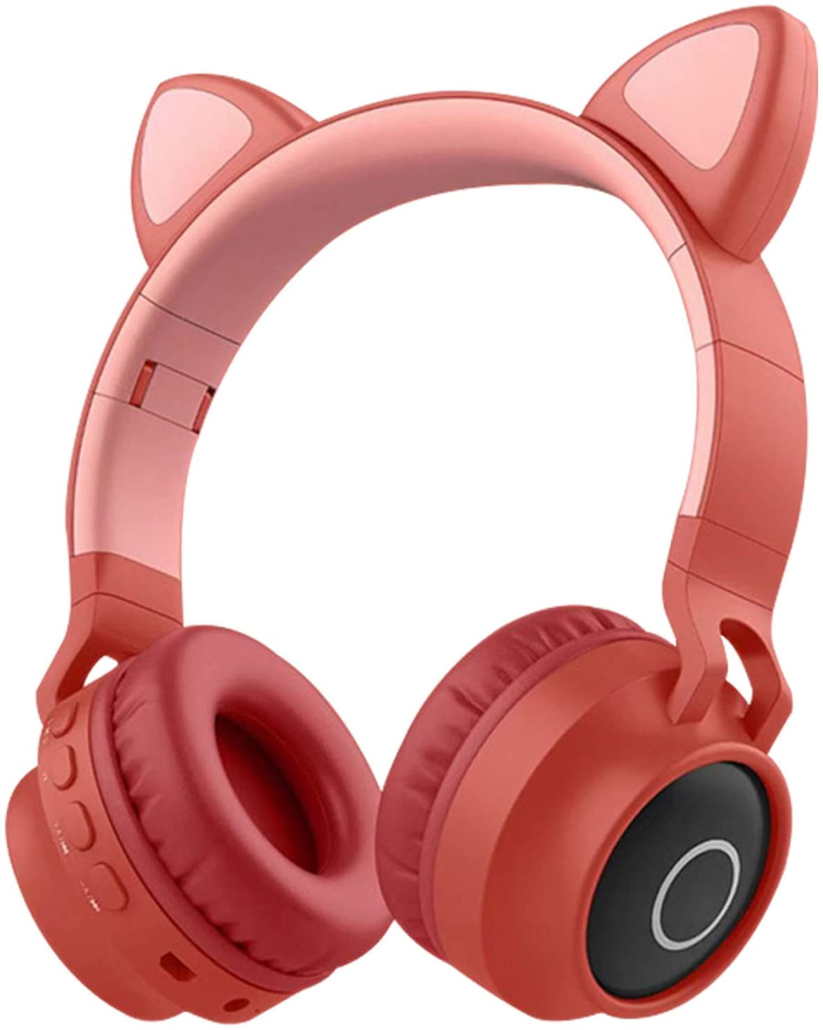 Timoom Kids Bluetooth 5.0 Cat Ear Headphones Foldable On-Ear Stereo ...