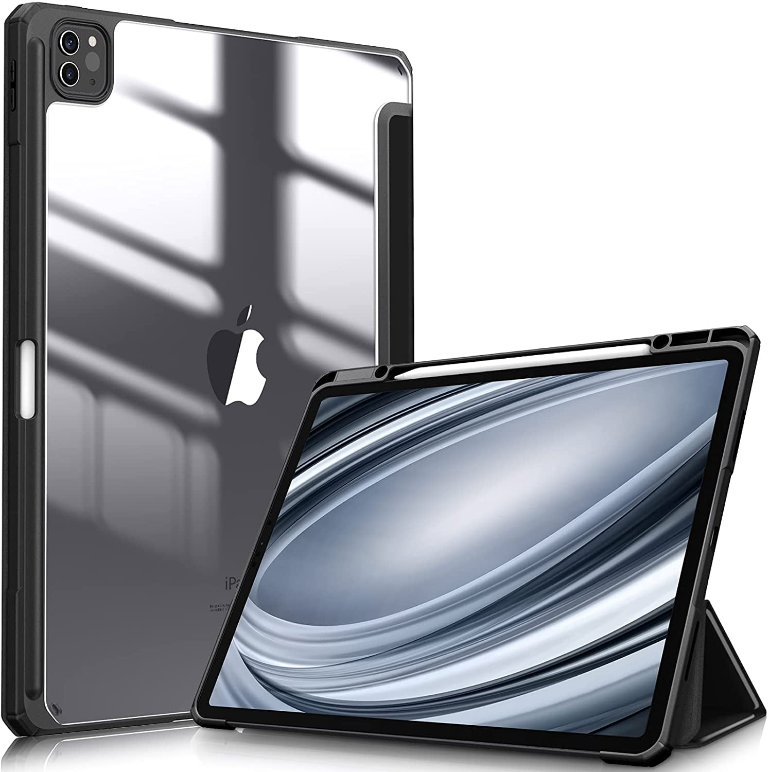 Timoom Slim Case for iPad Pro 12.9-inch 5th Generation 2021 - [Built-in ...