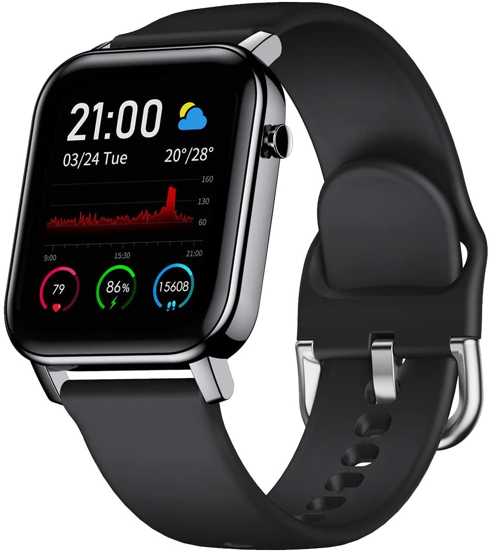 Timoom Smart Watch for Android and iOS Phone with 1.4" Touch Screen ...