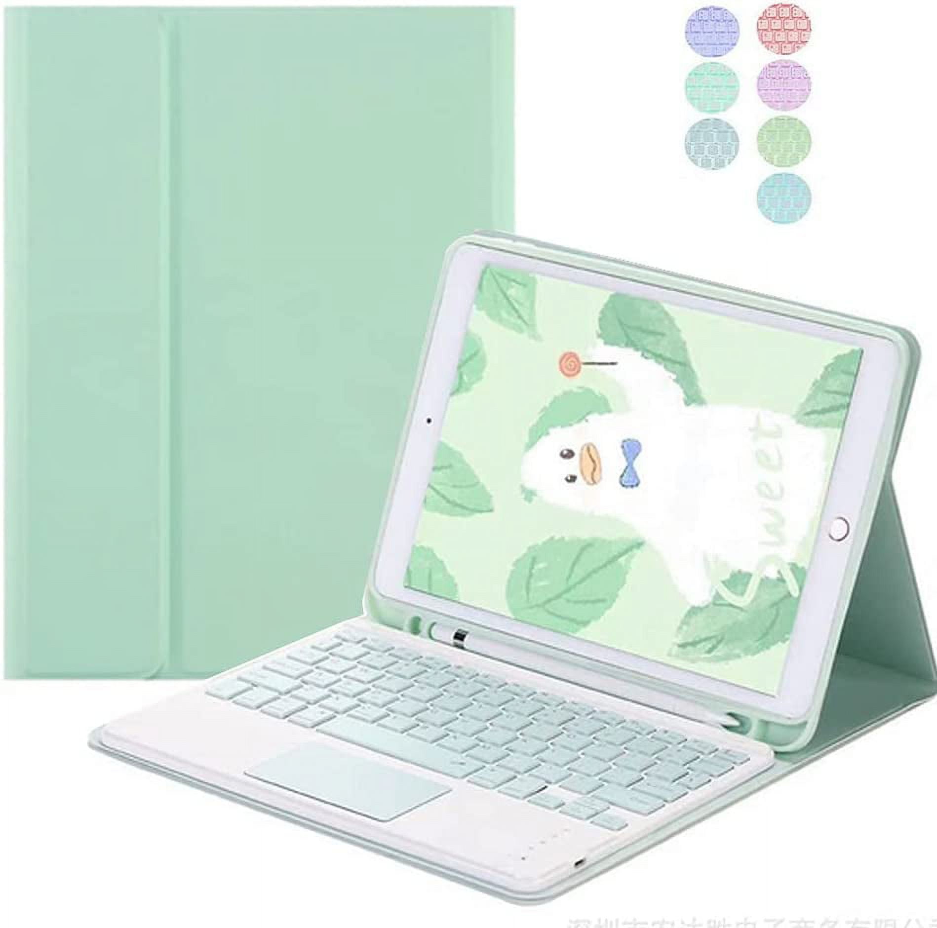 Timoom Touchpad Keyboard Case for 10.2" 8th/7th Gen, Air 3, Pro 10.5, 7 ...