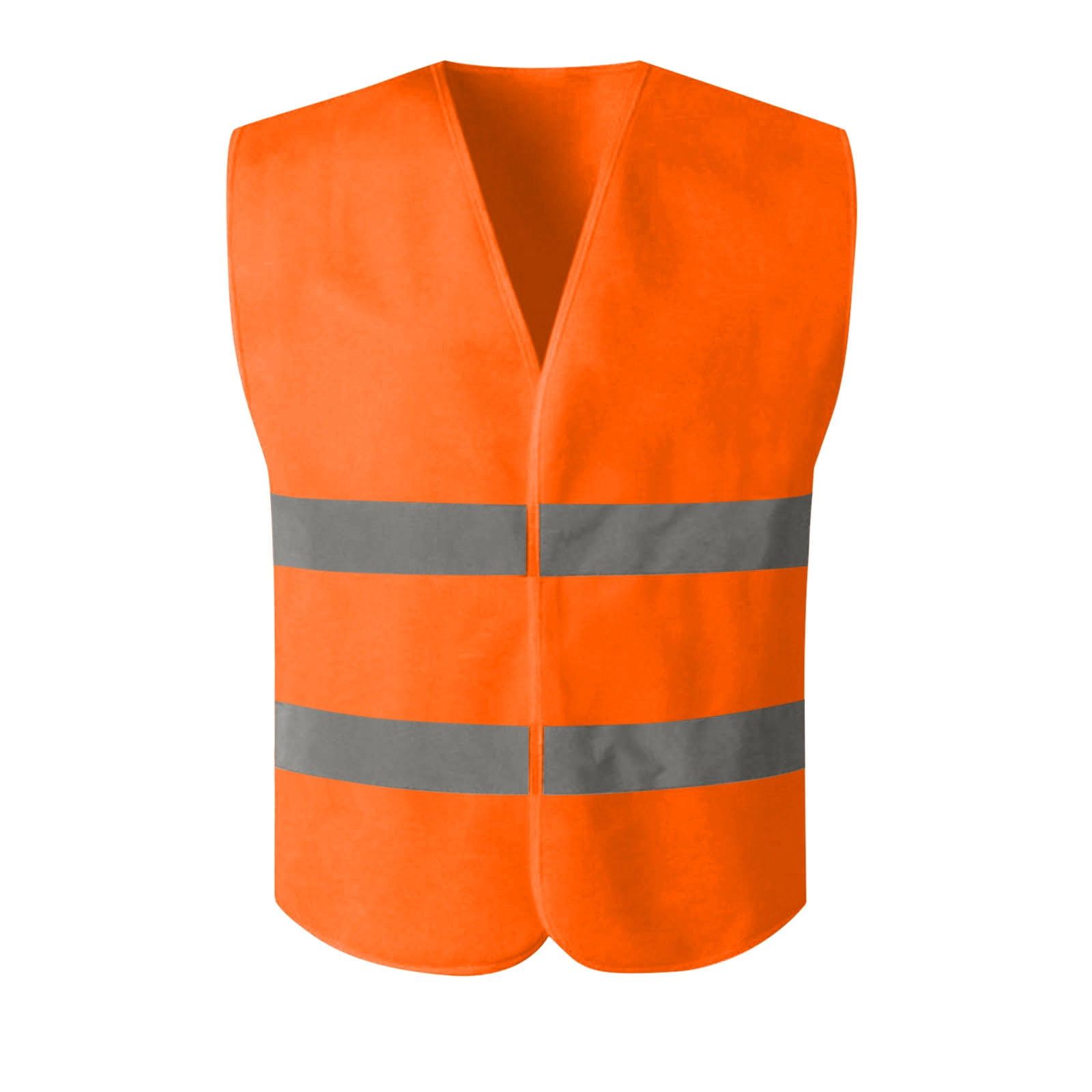 Timoontee Men's Workwear Vest High Visibility Reflective Safety ...