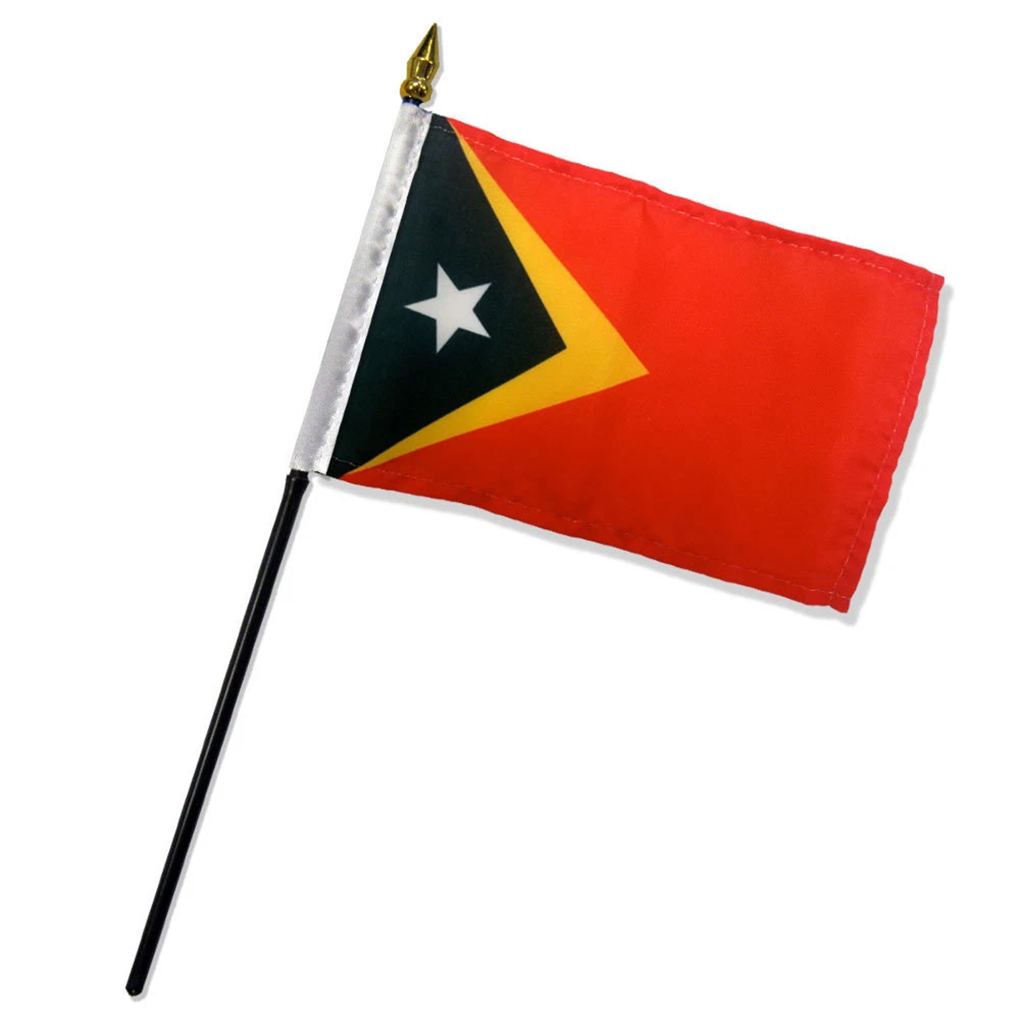 Timor-Leste East 4"x6" Flag Desk Table Stick - Walmart.com