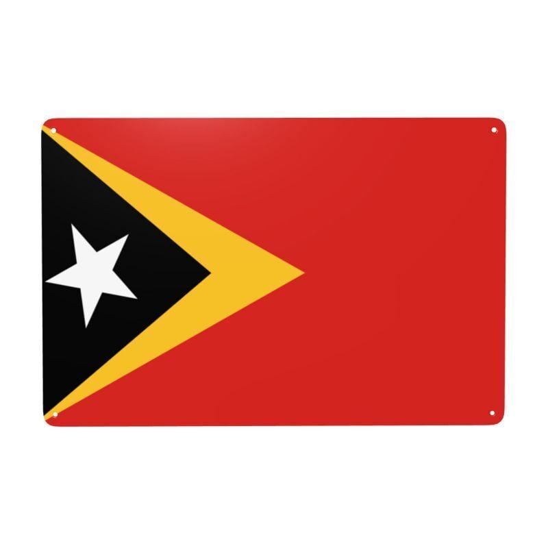 Timor Leste Tin Signs Funny Metal Art Poster For Home Bar Pub Cafe Wall ...