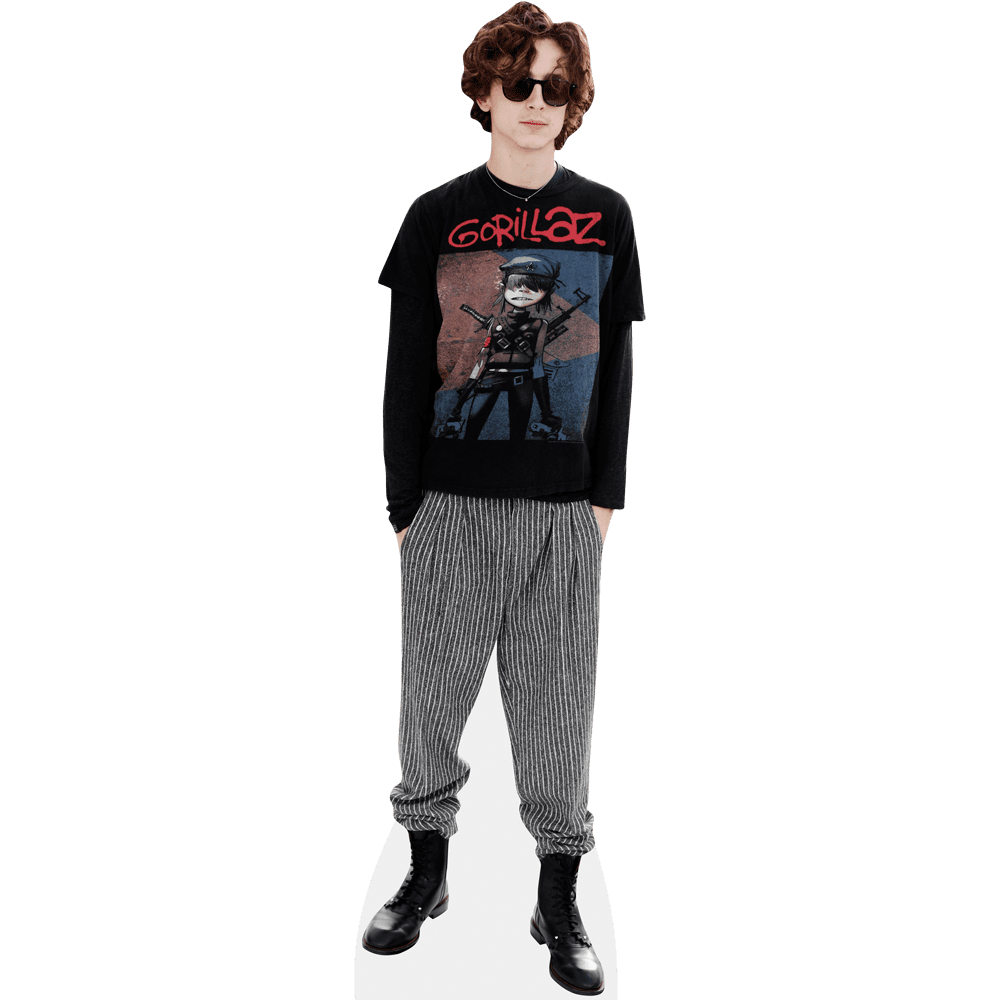 Timothee Chalamet (Boots) Lifesize Cardboard Cutout Standee - Walmart.com