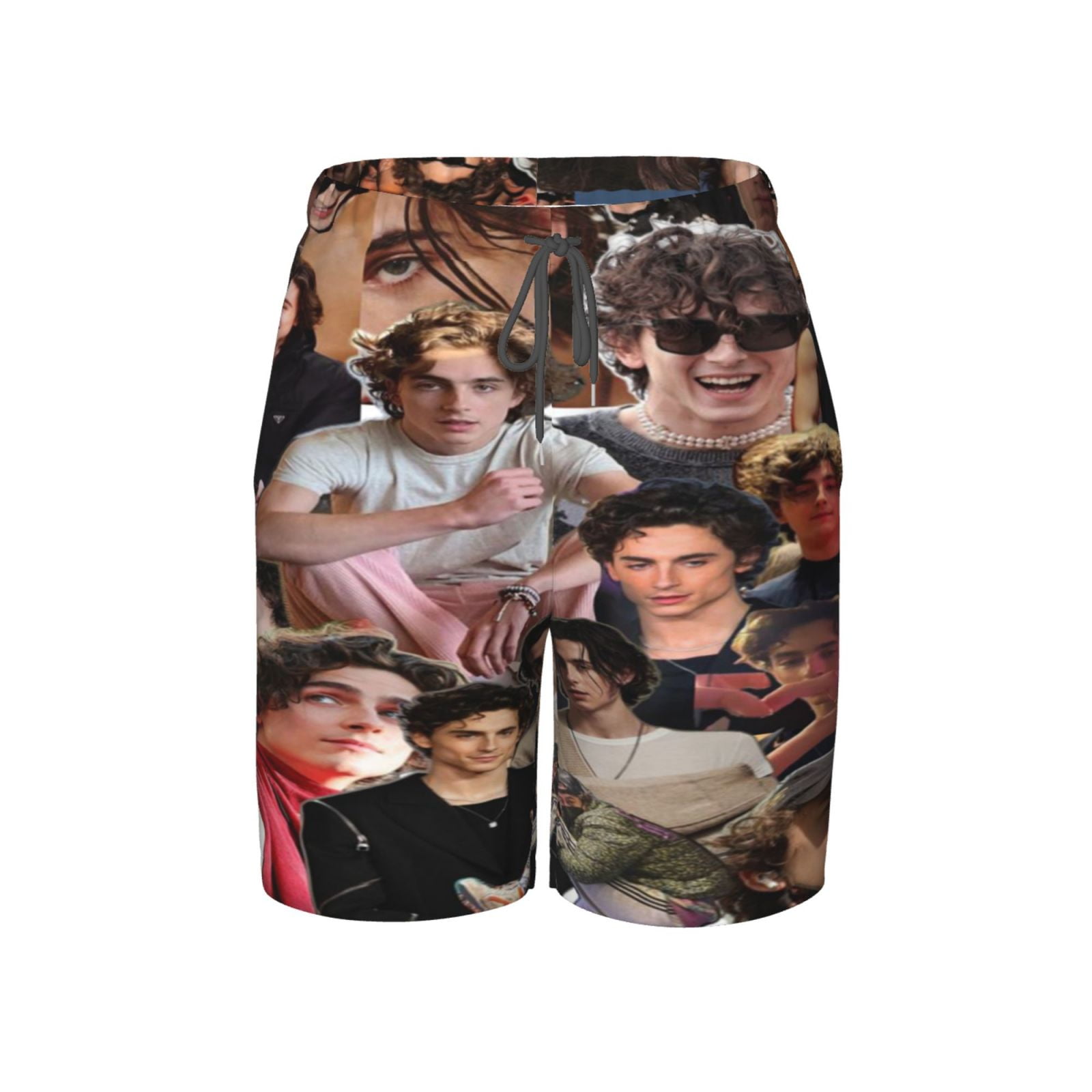 Timothee Chalamet Boys Swim Trunks with Mesh Liner Swim Shorts Youth ...