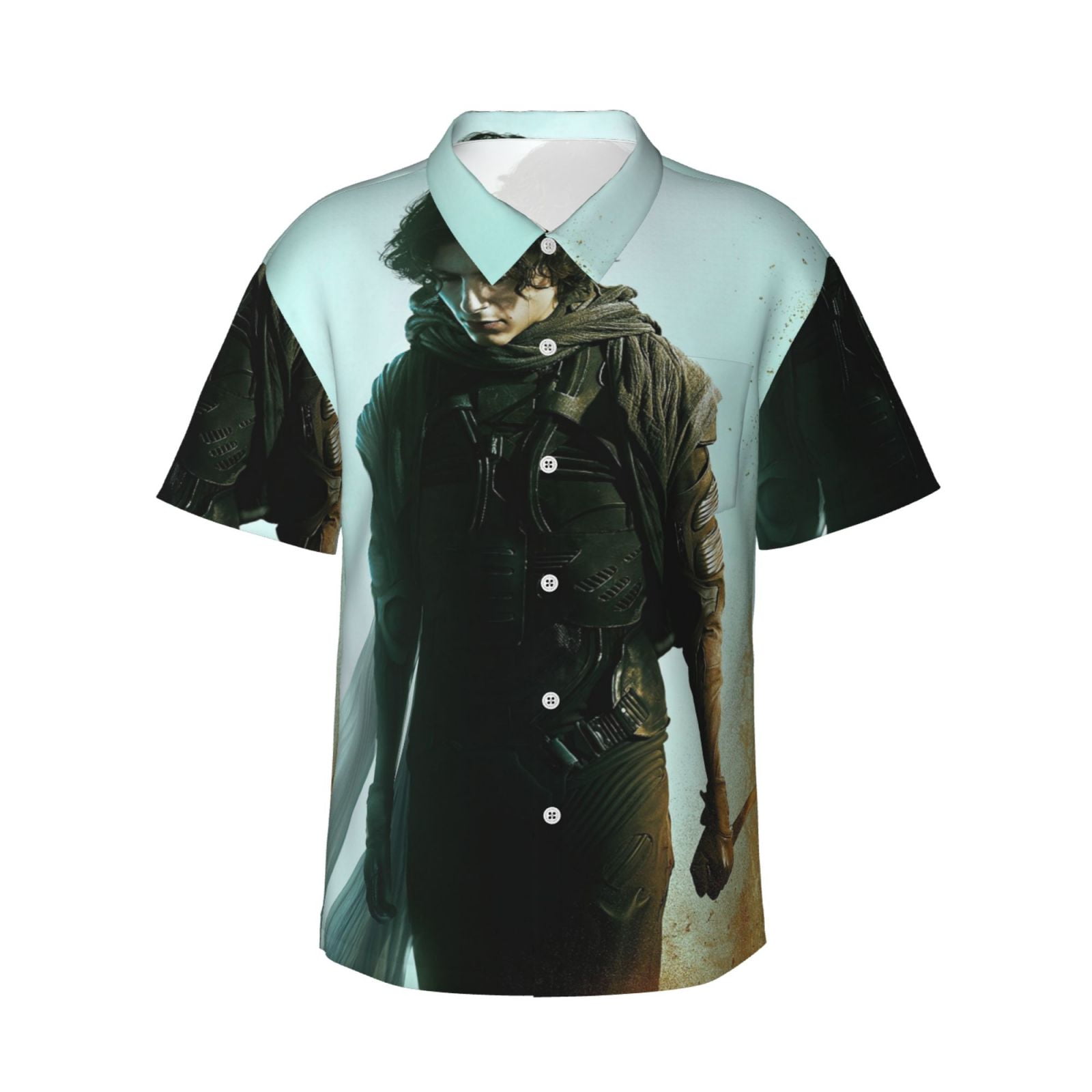 Timothee Chala-me Hawaiian Shirt for Men Cartoon Printed Beach Shirts ...