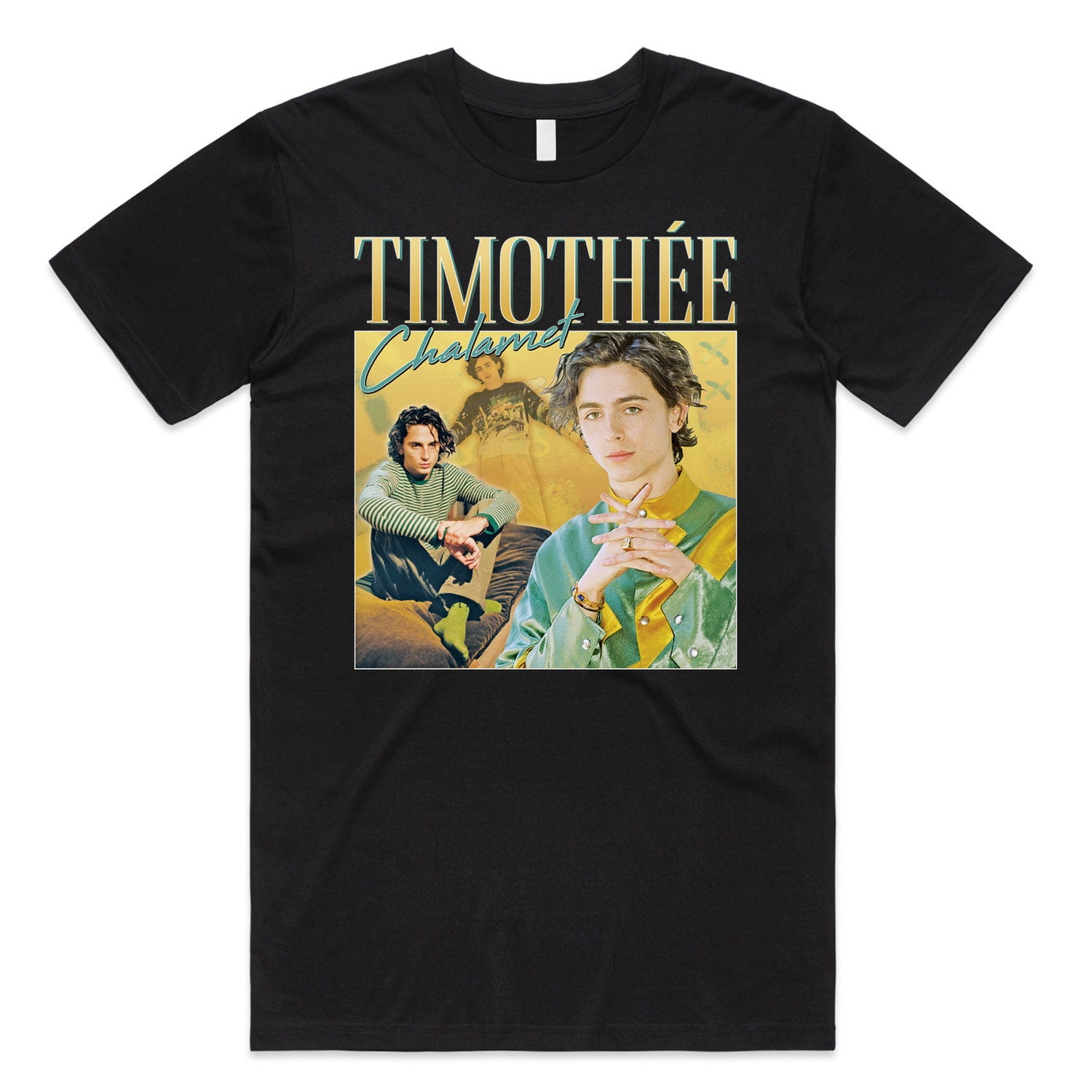 Timothee Chalamet Homage T-shirt Tee Top Timothy Wonka Actor Vintage ...