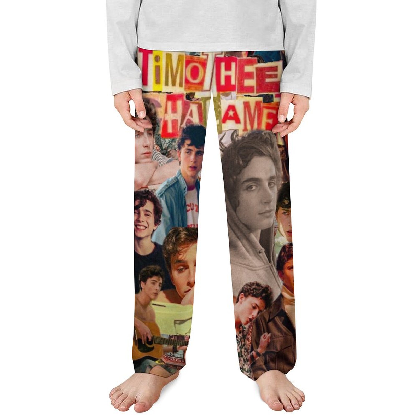 Timothee Chalamet Pajamas for Boys Girls Cute Cartoon Print Kawaii ...